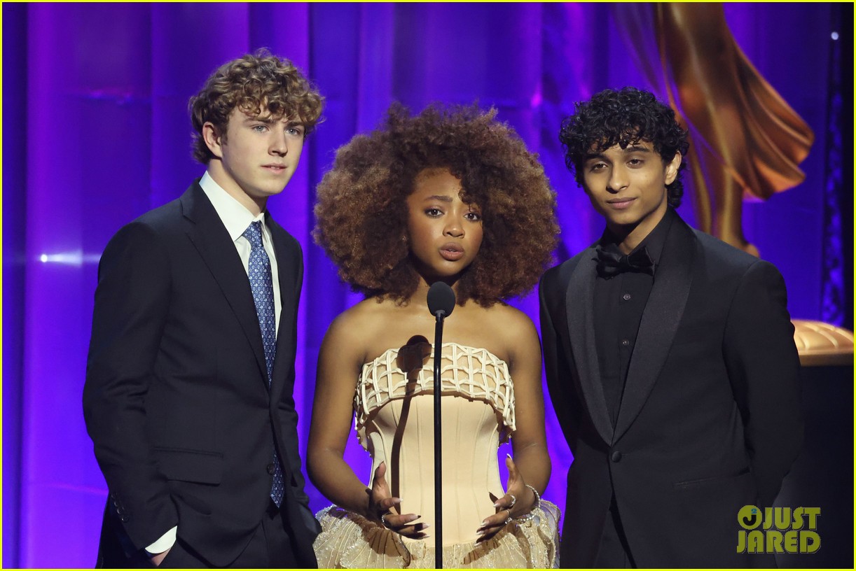 'Percy Jackson & the Olympians' Stars Attend Children's & Family Emmys ...