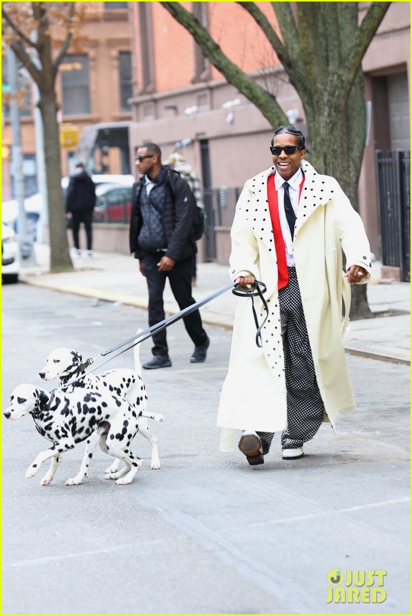 A$AP Rocky Channels Cruella De Vil for New Photo Shoot in Harlem: Photo ...
