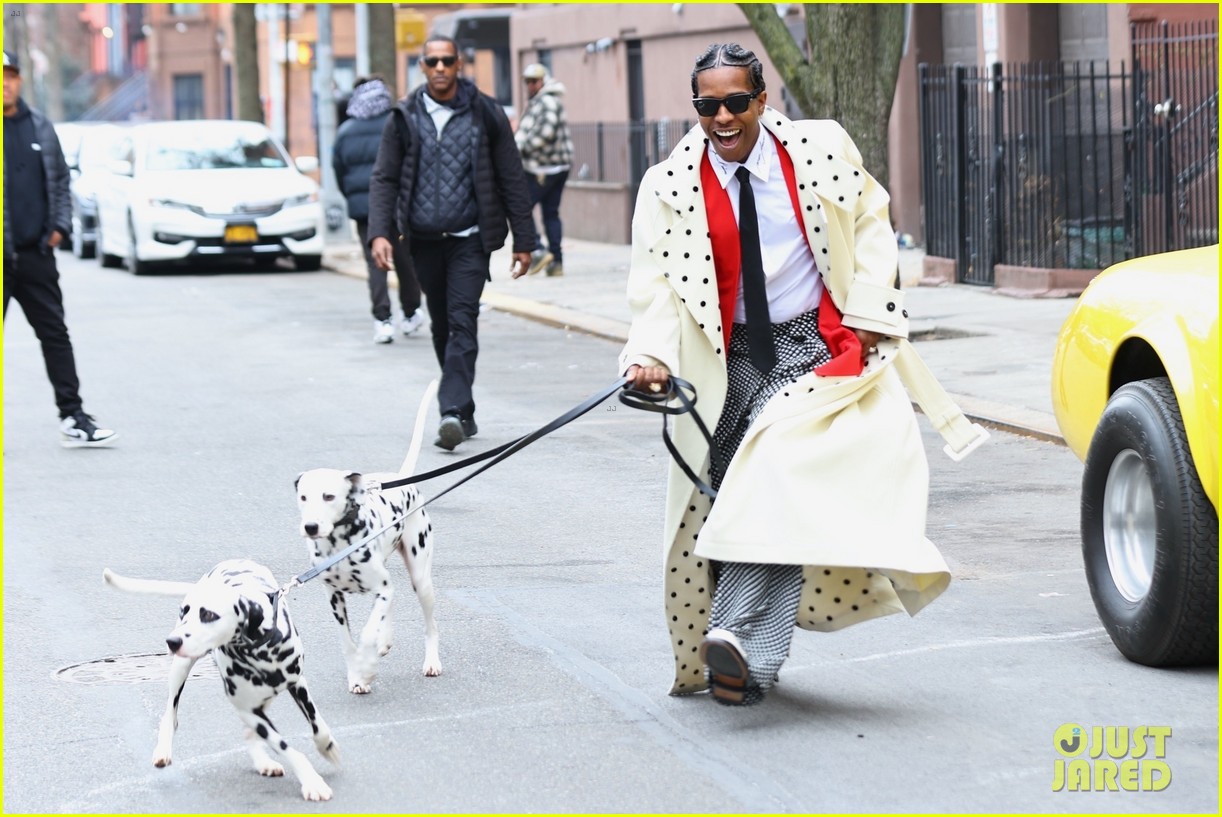 A$AP Rocky Channels Cruella De Vil for New Photo Shoot in Harlem: Photo ...