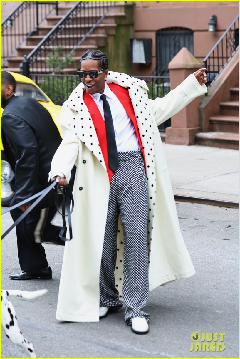 A$AP Rocky Channels Cruella De Vil for New Photo Shoot in Harlem: Photo ...
