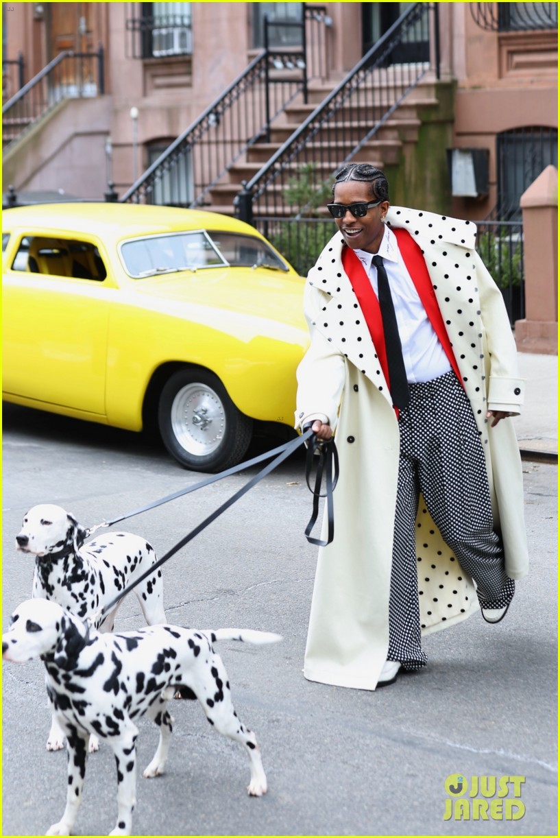 A$AP Rocky Channels Cruella De Vil for New Photo Shoot in Harlem: Photo ...