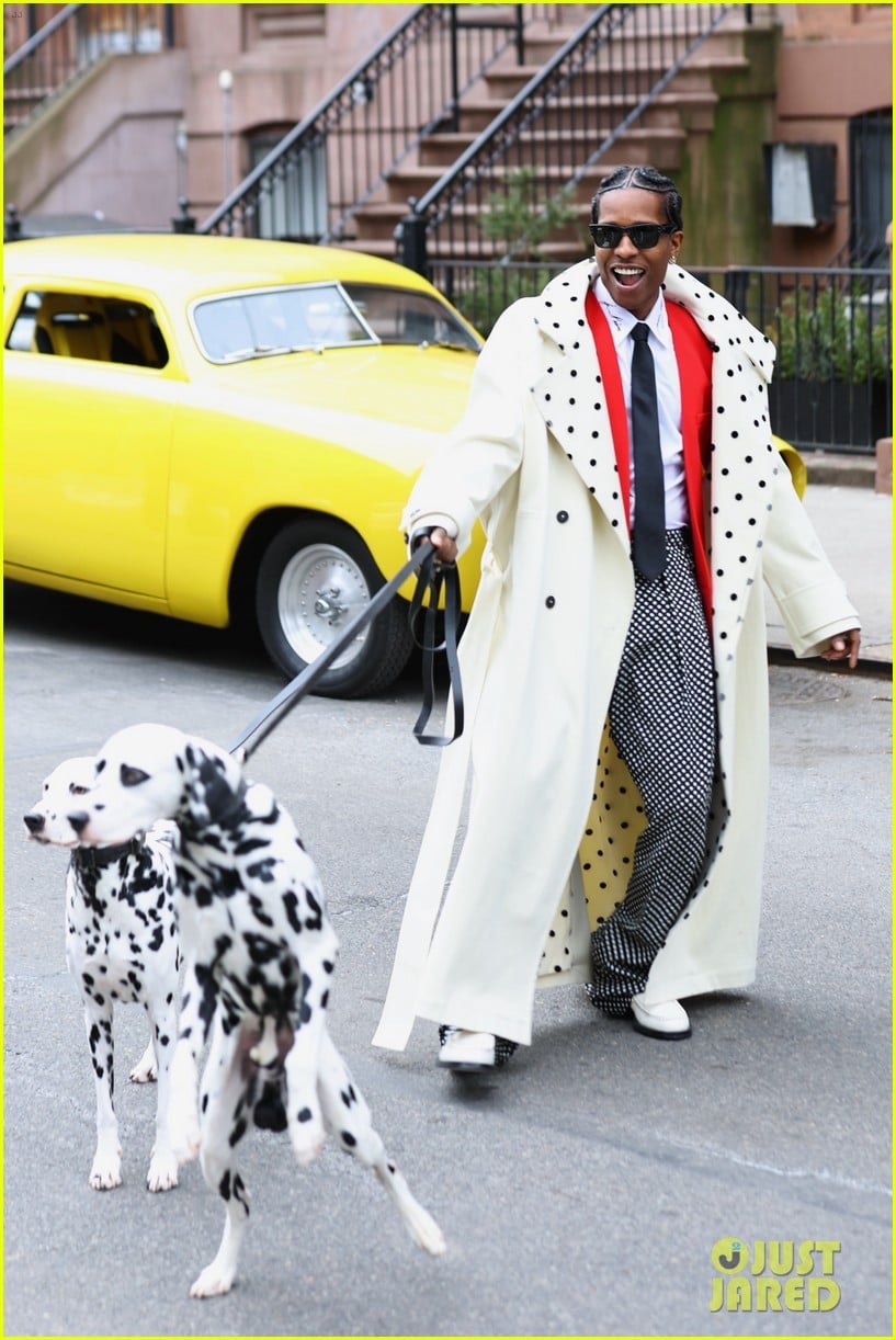 A$AP Rocky Channels Cruella De Vil for New Photo Shoot in Harlem: Photo ...