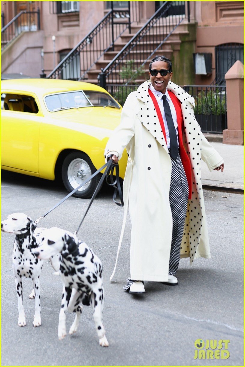 A$AP Rocky Channels Cruella De Vil for New Photo Shoot in Harlem: Photo ...
