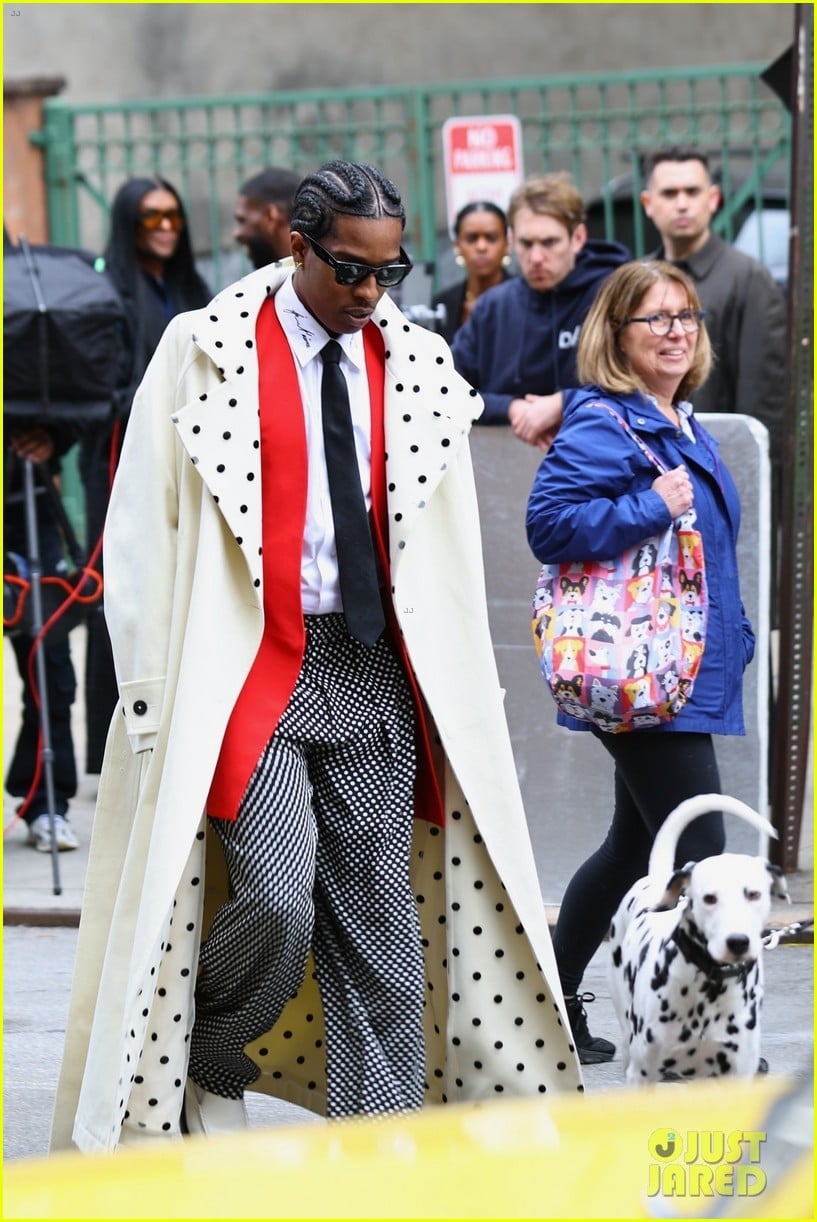 A$AP Rocky Channels Cruella De Vil for New Photo Shoot in Harlem: Photo ...
