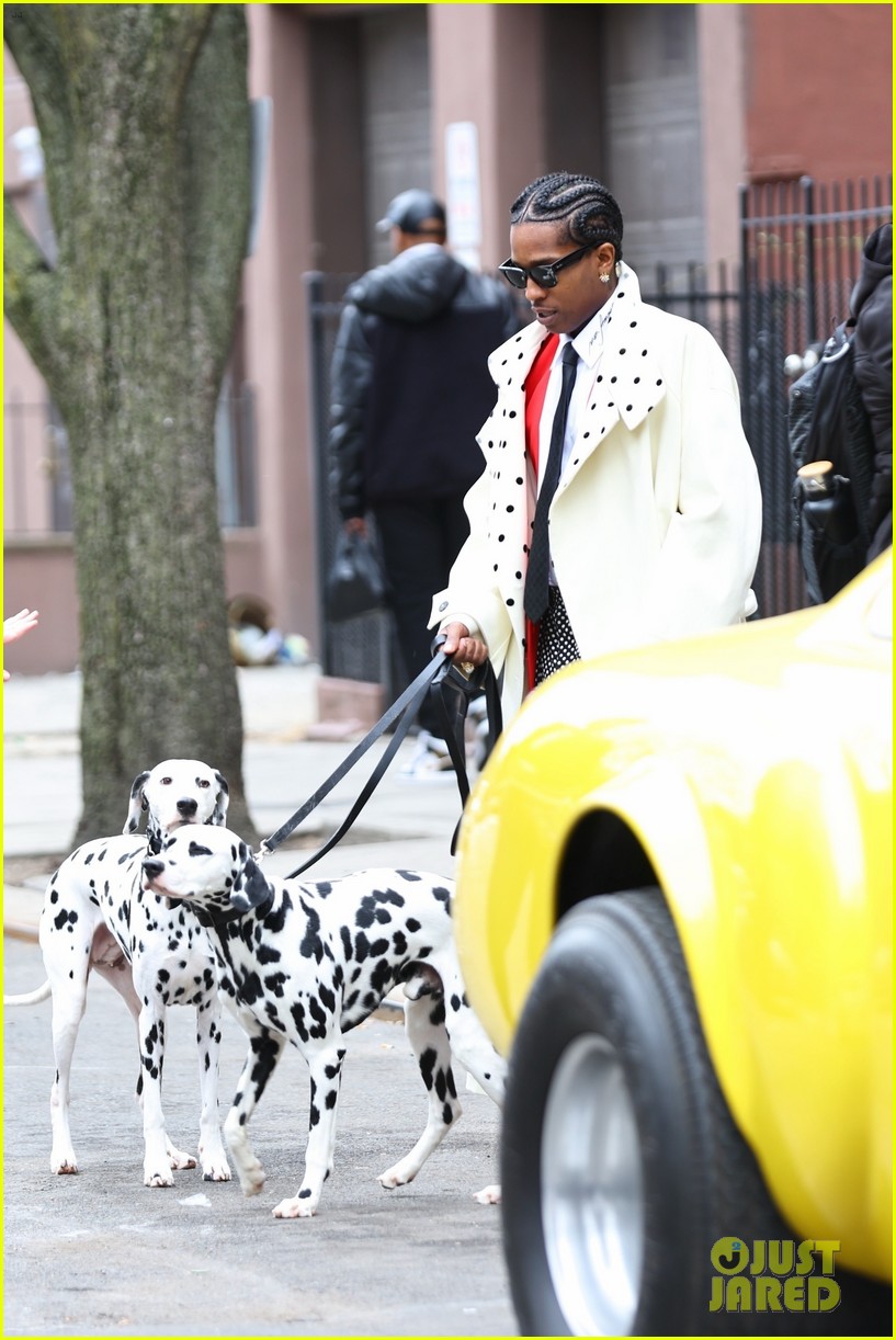 A$AP Rocky Channels Cruella De Vil for New Photo Shoot in Harlem: Photo ...