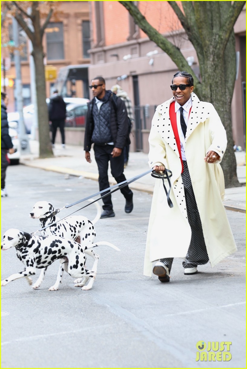 A$AP Rocky Channels Cruella De Vil for New Photo Shoot in Harlem: Photo ...