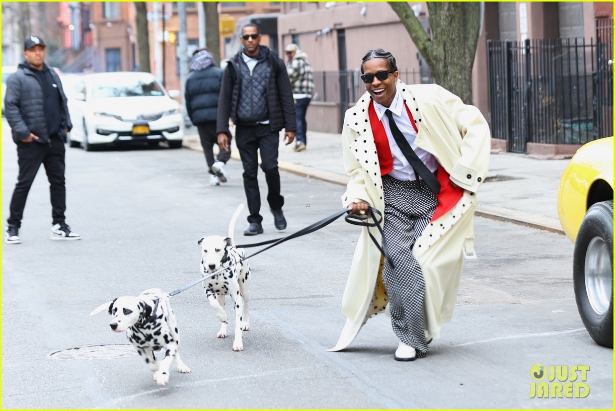 A$AP Rocky Channels Cruella De Vil for New Photo Shoot in Harlem: Photo ...