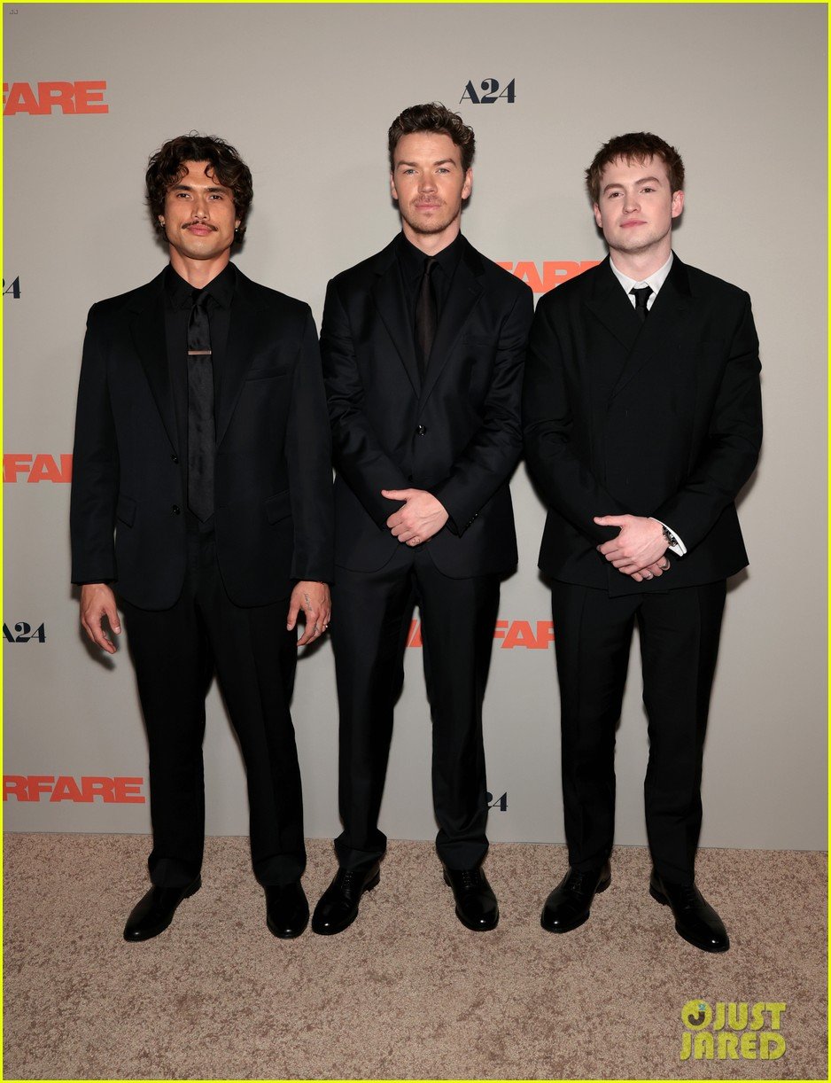 A24's Star-Studded 'Warfare' Cast Assembles at L.A. Red Carpet Premiere ...