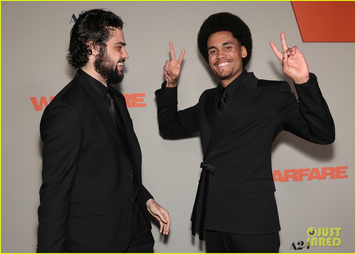 A24's Star-Studded 'Warfare' Cast Assembles at L.A. Red Carpet Premiere ...