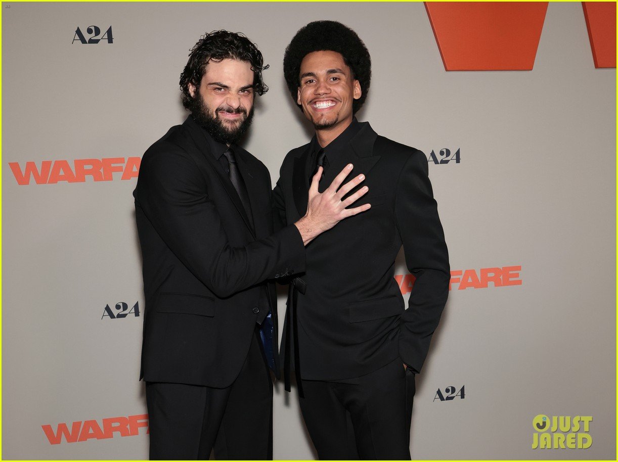 A24's Star-Studded 'Warfare' Cast Assembles at L.A. Red Carpet Premiere ...