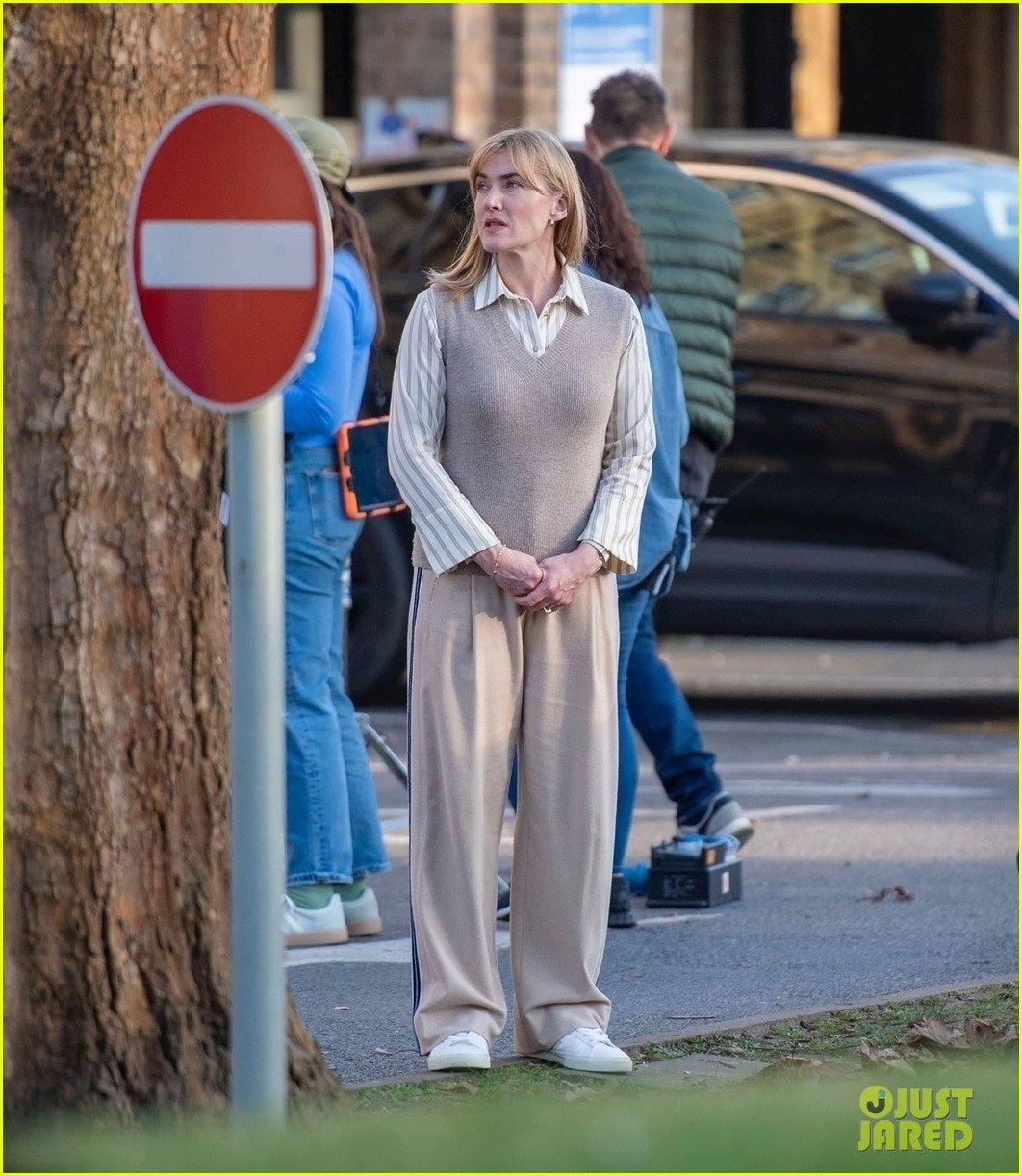 Kate Winslet Spotted Filming Her Directorial Debut Movie 'Goodbye June ...