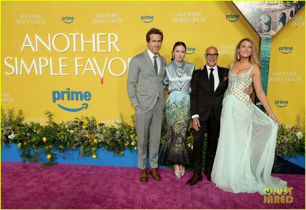 Blake Lively & Ryan Reynolds Attend 'Another Simple Favor' NYC Premiere After Celebrating ...