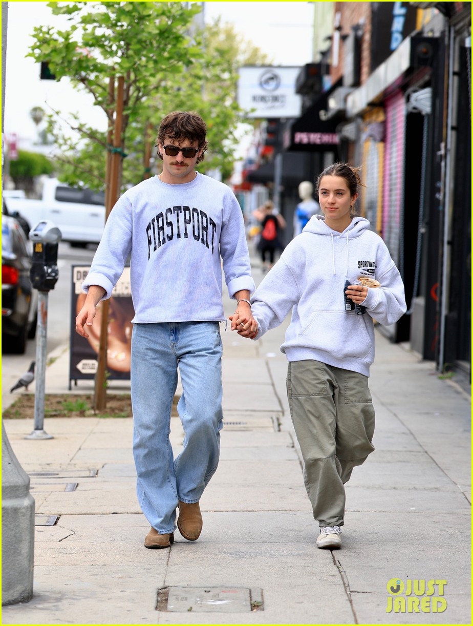 Benson Boone & His Girlfriend Maggie Thurmon Stop by a Piercing Place ...