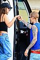 Justin Bieber Sweetly Helps Hailey Out of Their Ride During Lunch ...