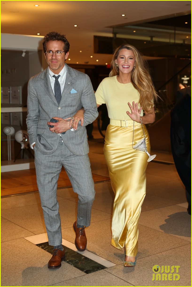 Blake Lively Changes Into Yellow Outfit (Previously Worn by Beyoncé ...