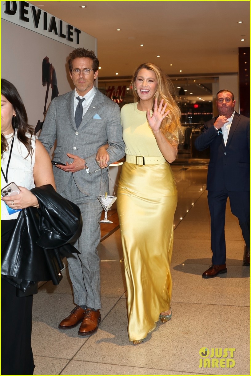 Blake Lively Changes Into Yellow Outfit (Previously Worn by Beyoncé!) to 'Another Simple Favor ...