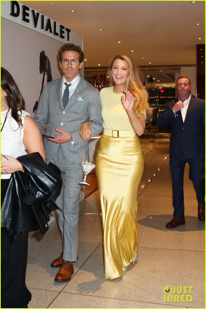 Blake Lively Changes Into Yellow Outfit (Previously Worn by Beyoncé!) to 'Another Simple Favor ...