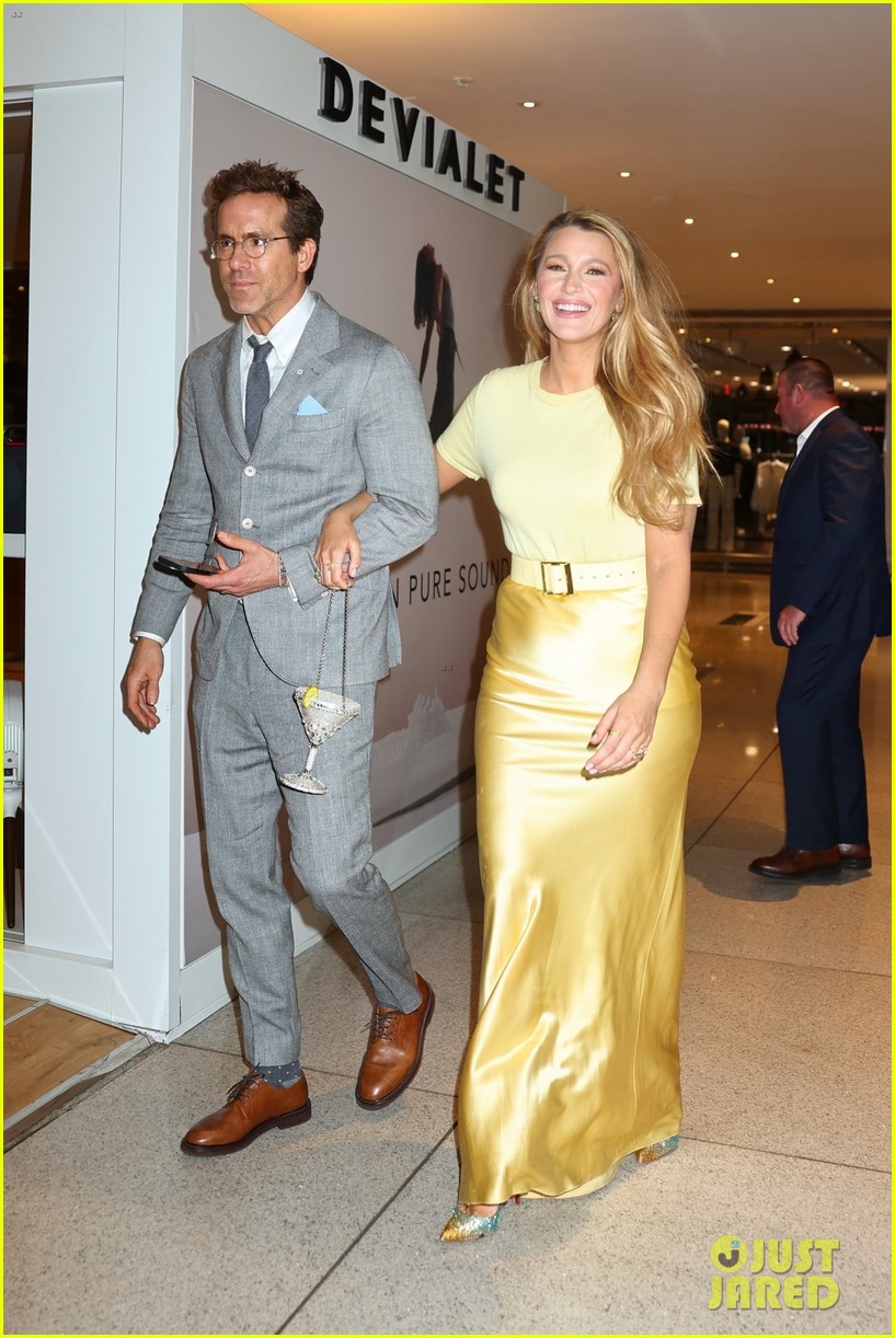 Blake Lively Changes Into Yellow Outfit (Previously Worn by Beyoncé!) to 'Another Simple Favor ...