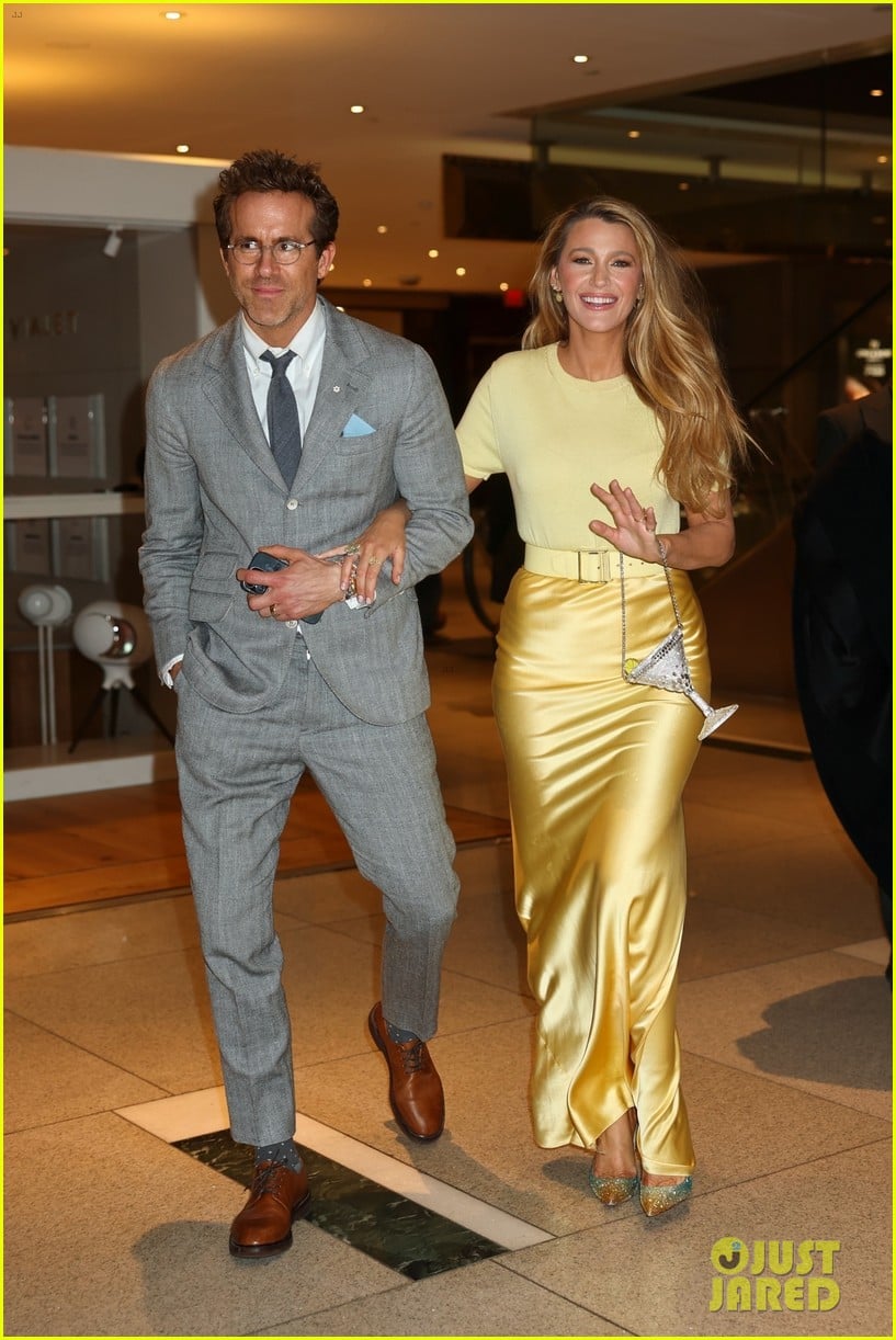 Blake Lively Changes Into Yellow Outfit (Previously Worn by Beyoncé!) to 'Another Simple Favor ...