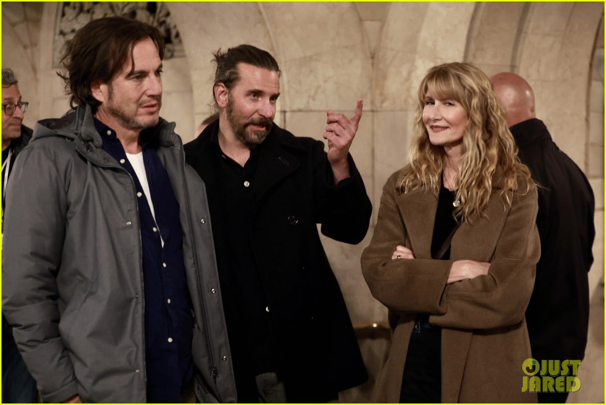 Bradley Cooper Gives Direction to Laura Dern & Will Arnett On Set of ...
