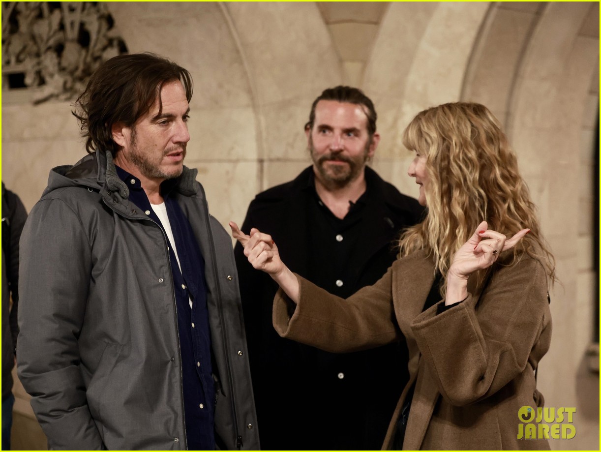 Bradley Cooper Gives Direction to Laura Dern & Will Arnett On Set of ...