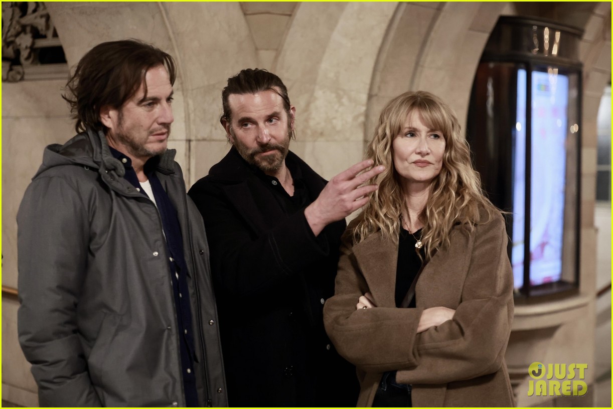 Bradley Cooper Gives Direction to Laura Dern & Will Arnett On Set of ...