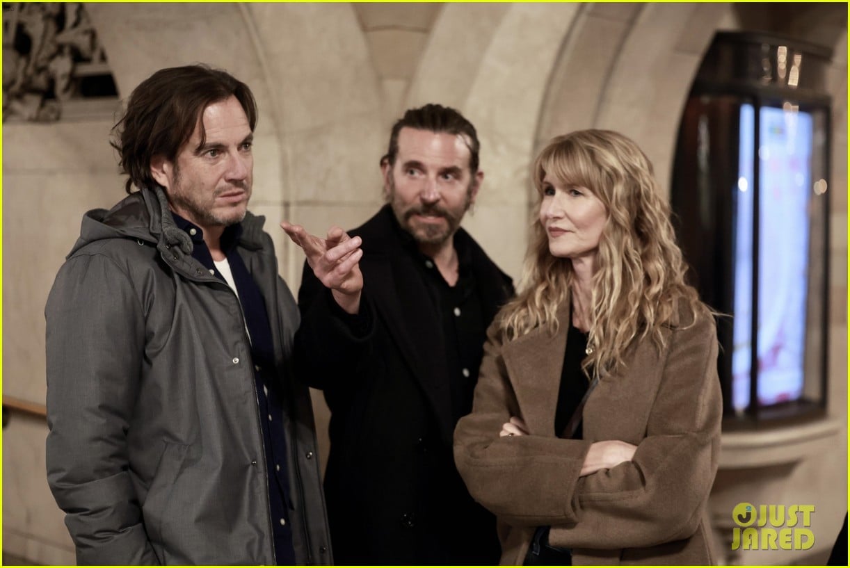 Bradley Cooper Gives Direction to Laura Dern & Will Arnett On Set of ...