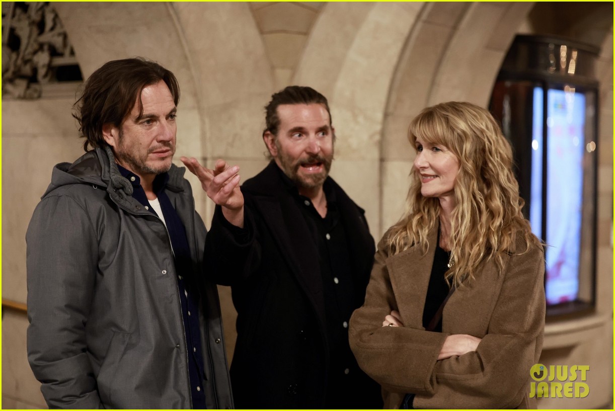 Bradley Cooper Gives Direction to Laura Dern & Will Arnett On Set of ...