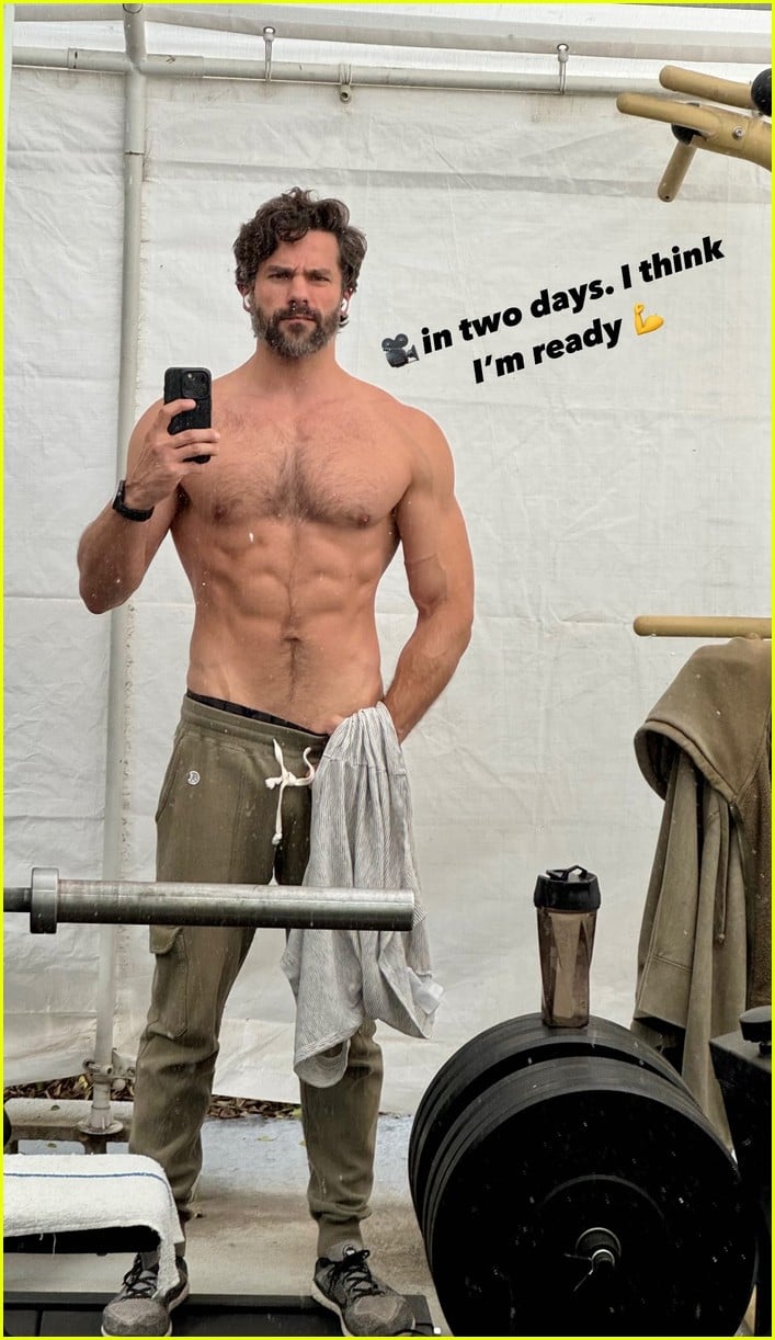 Hallmark Actor Brant Daugherty Goes Shirtless in New Workout Selfie ...
