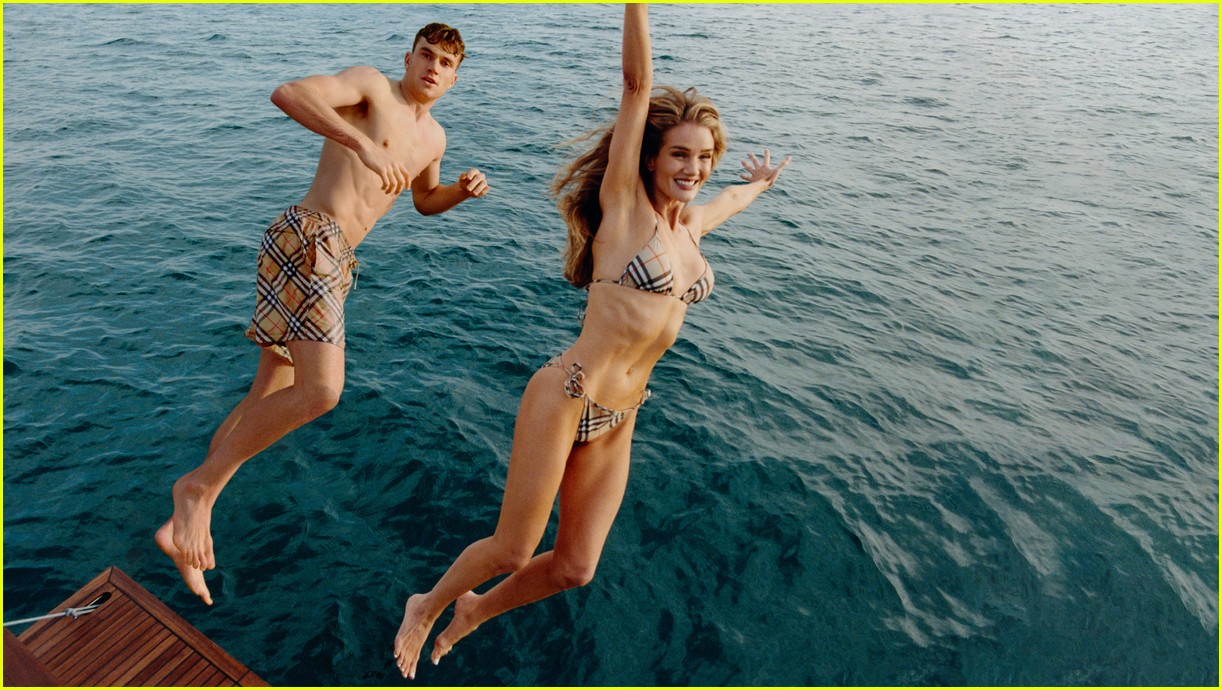 Jack Draper and Rosie Huntington-Whiteley Set Sail in Burberry’s Dreamy High Summer Campaign ...