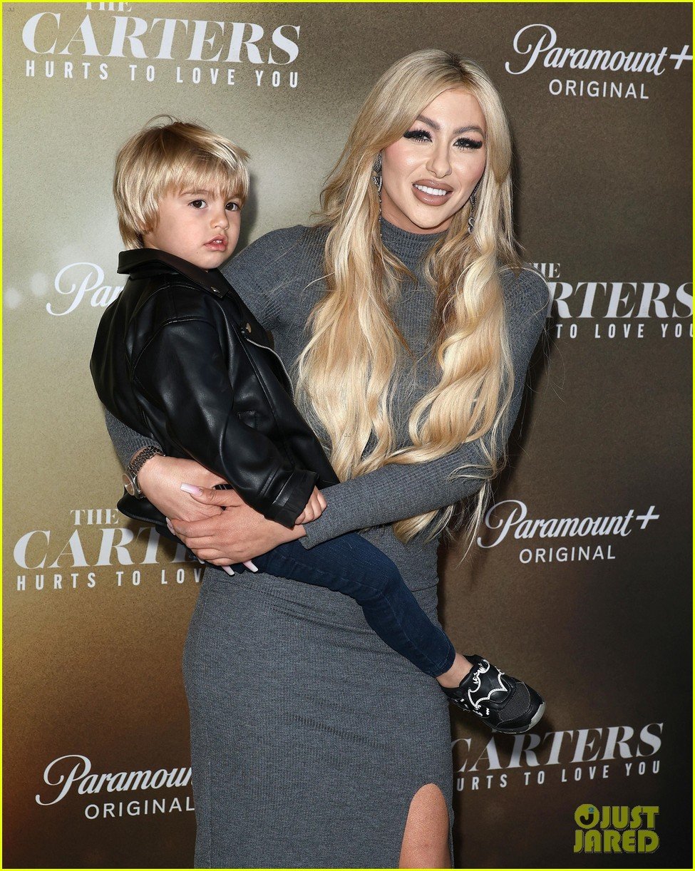Aaron Carter's 3-Year-Old Son Prince Makes Red Carpet Debut with Mom Melanie Martin at 'The ...