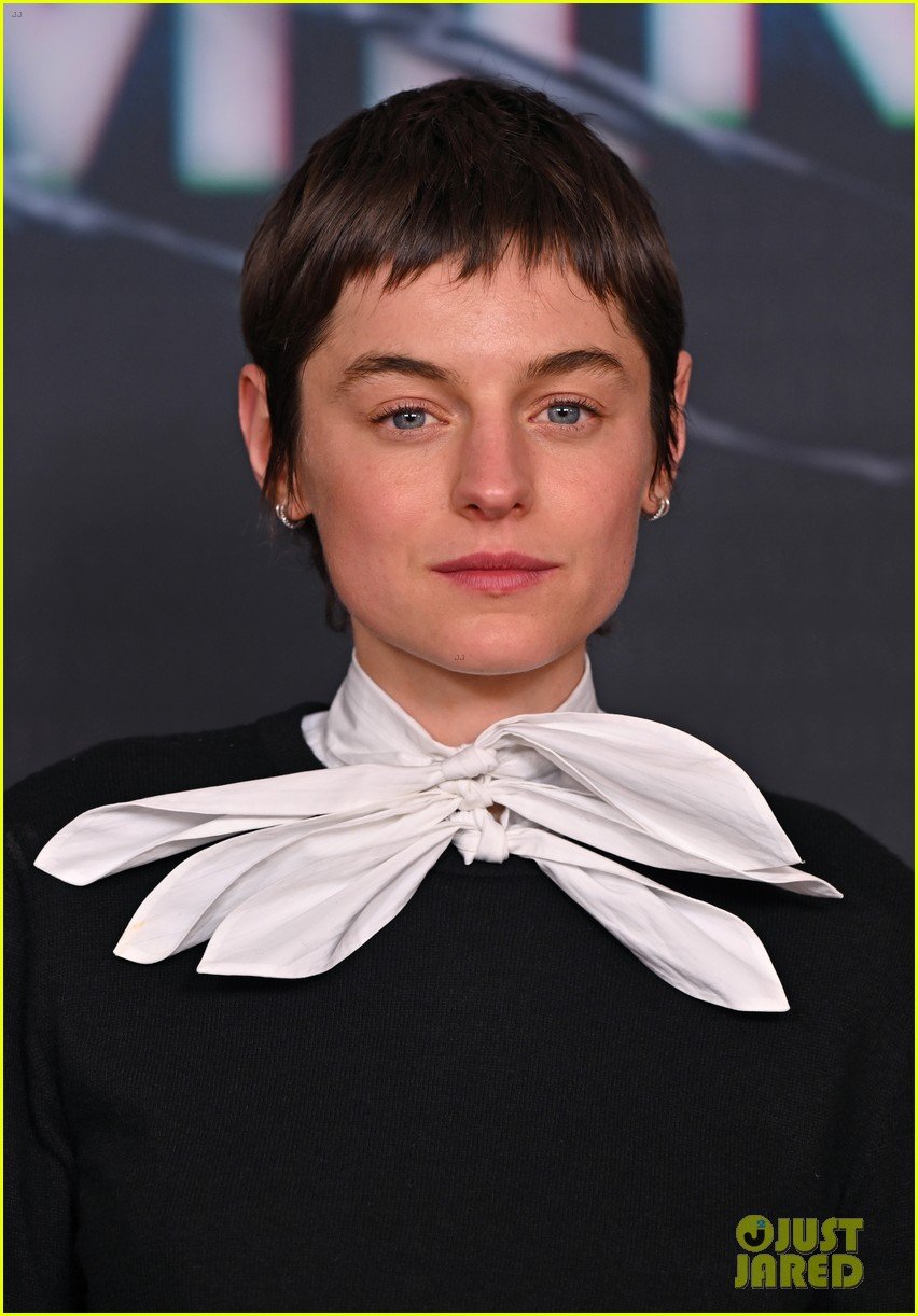 Emma Corrin Joins 'Black Mirror' Creator Charlie Brooker at Season 7 ...