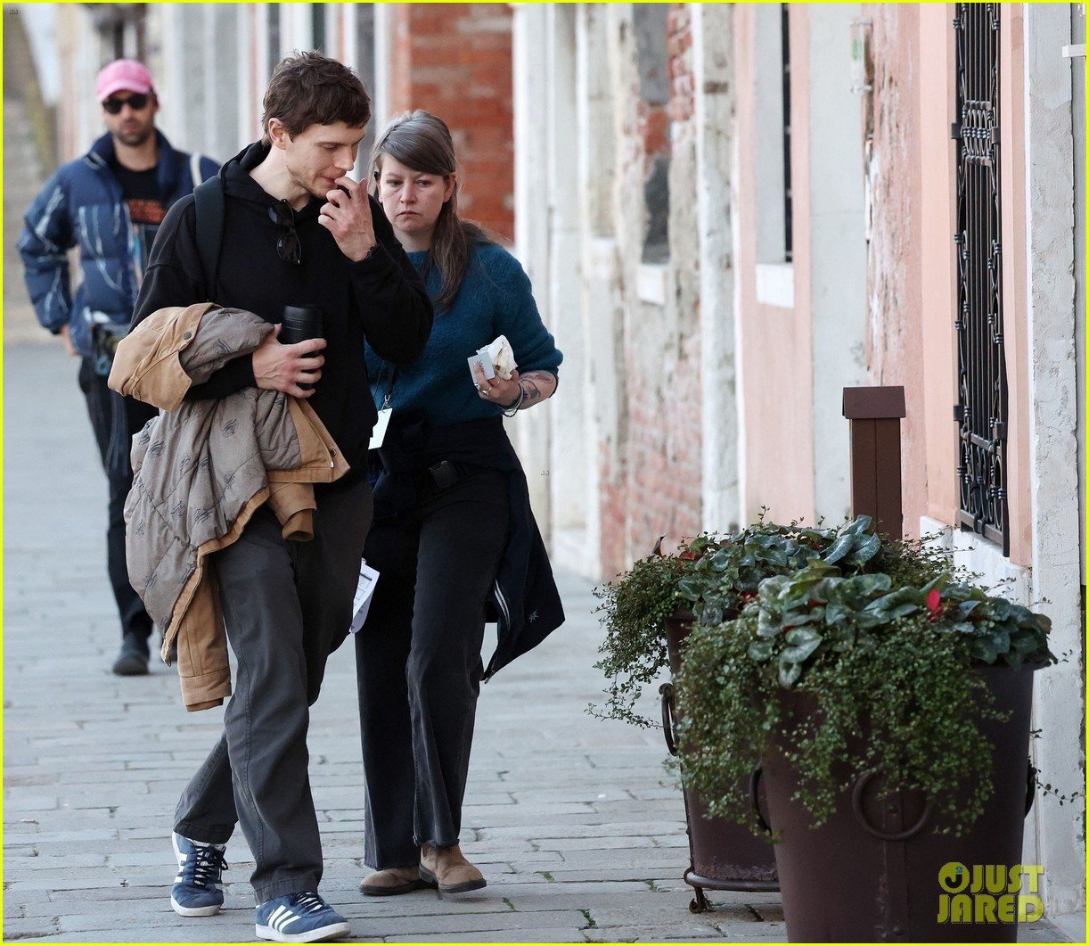 Evan Peters Looks Disheveled Filming a Violent Scene for 'The Beauty ...