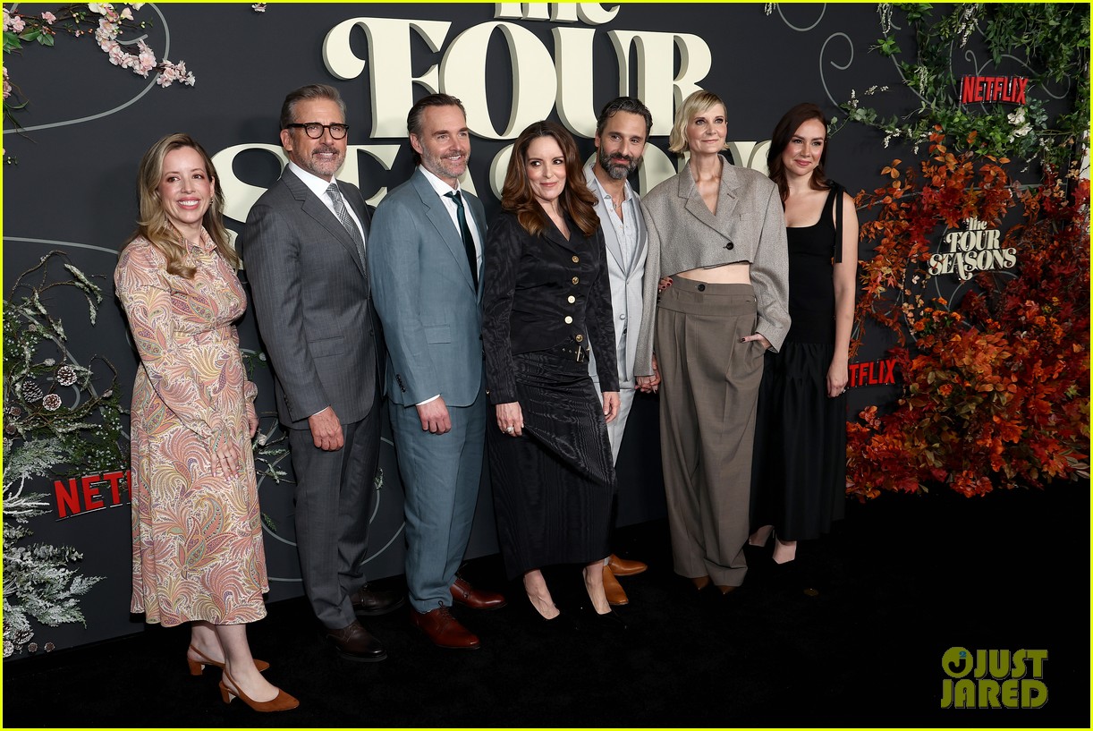 Tina Fey, Steve Carrell & More Premiere New Series 'The Four Seasons' Ahead of Netflix Debut ...