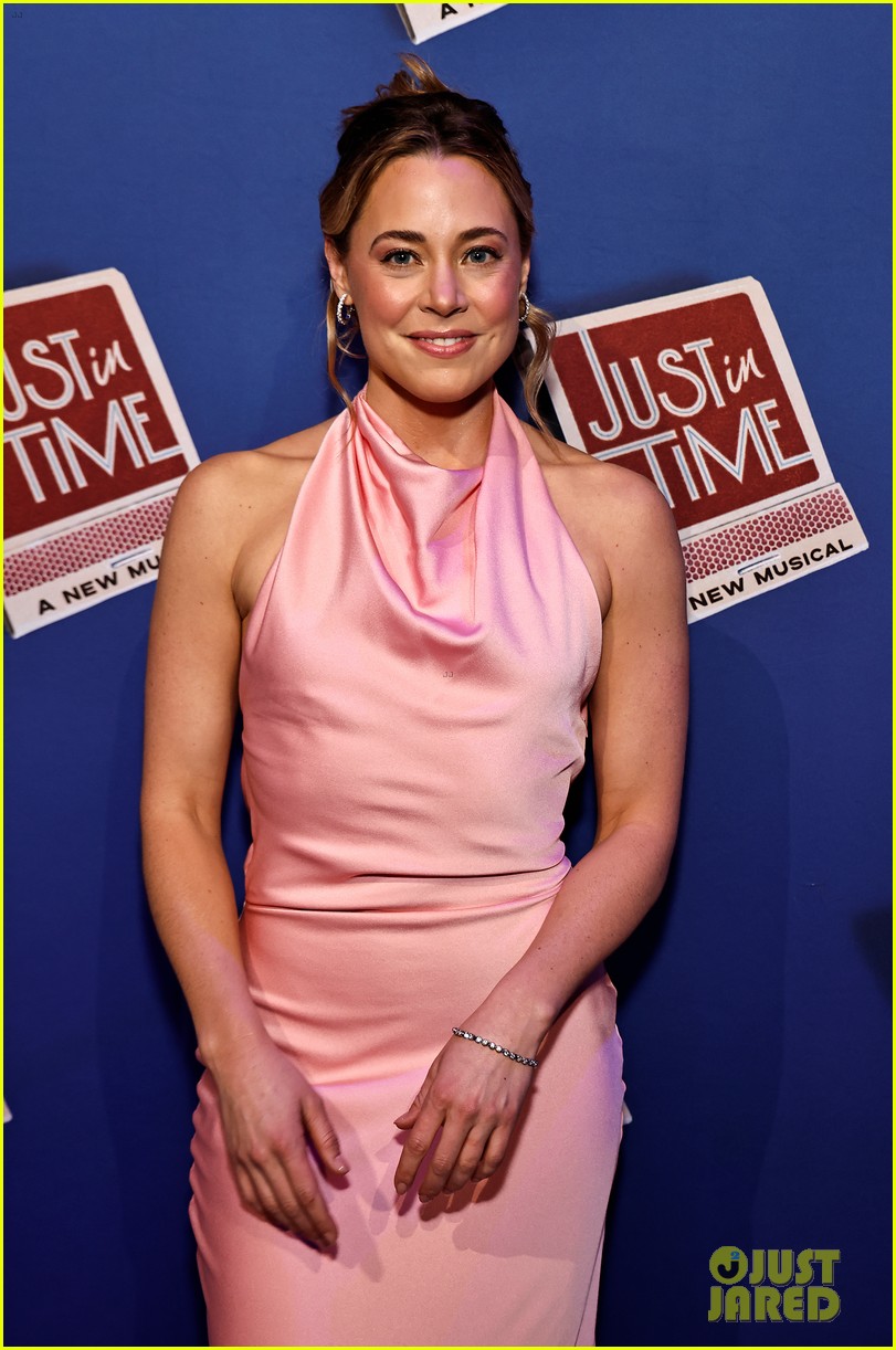 Jonathan Groff's BFF Lea Michele & Former Co-Stars Support Him at 'Just ...