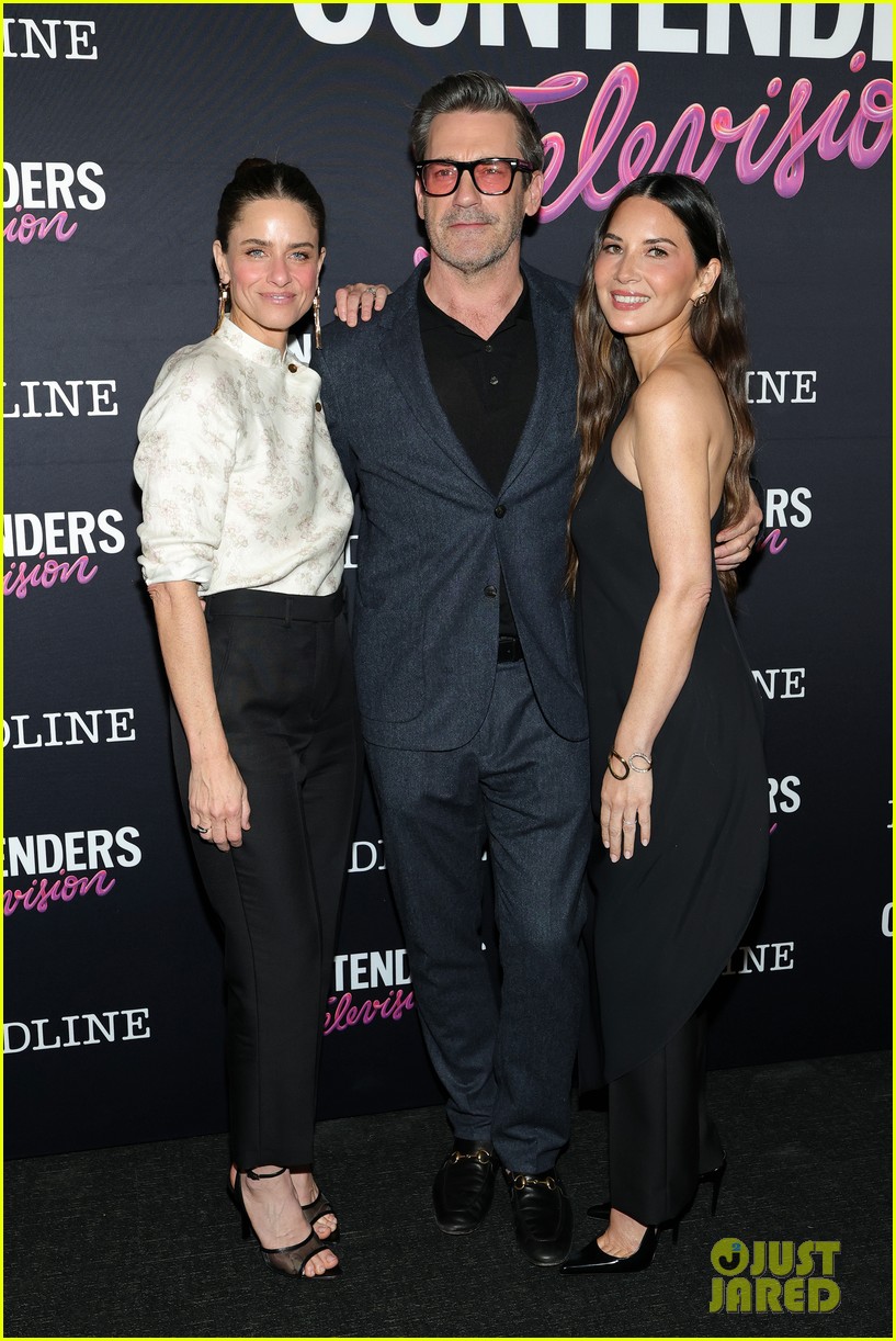 Jon Hamm, Amanda Peet, & Olivia Munn Attend Special Screening of New ...