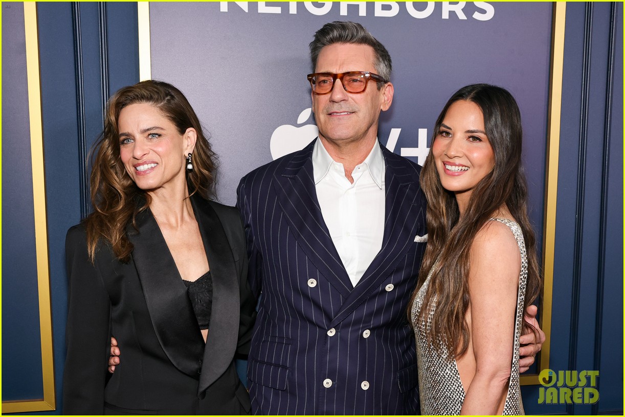 Jon Hamm Gets Support from Wife Anna Osceola at 'Your Friends ...