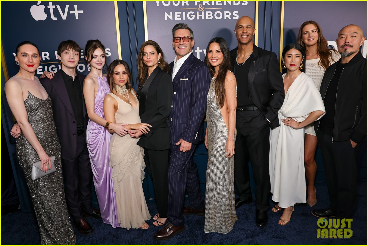 Jon Hamm Gets Support from Wife Anna Osceola at 'Your Friends ...