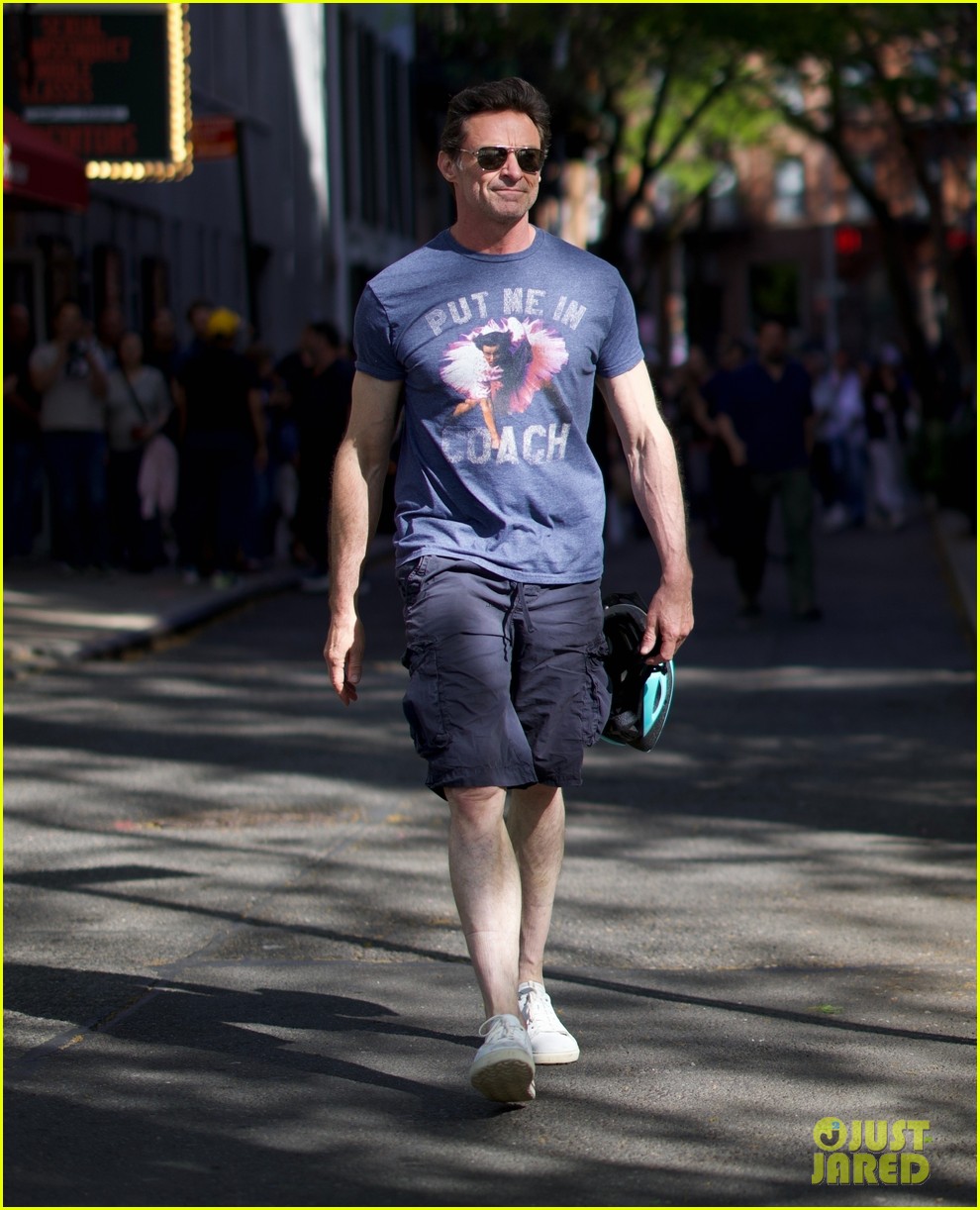 Hugh Jackman Spotted Looking Buff While Heading to Work for His New Off ...