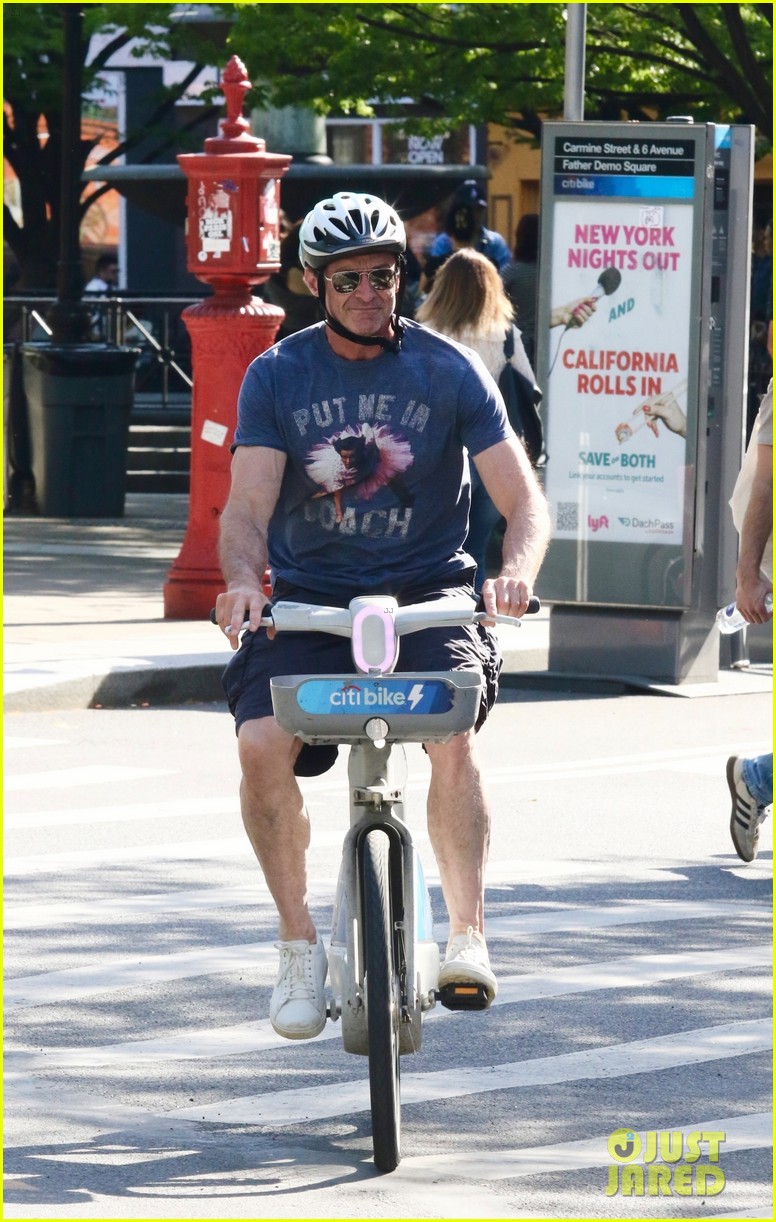 Hugh Jackman Spotted Looking Buff While Heading to Work for His New Off ...