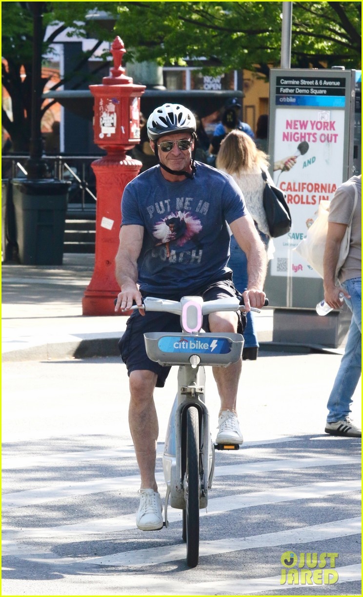 Hugh Jackman Spotted Looking Buff While Heading to Work for His New Off ...