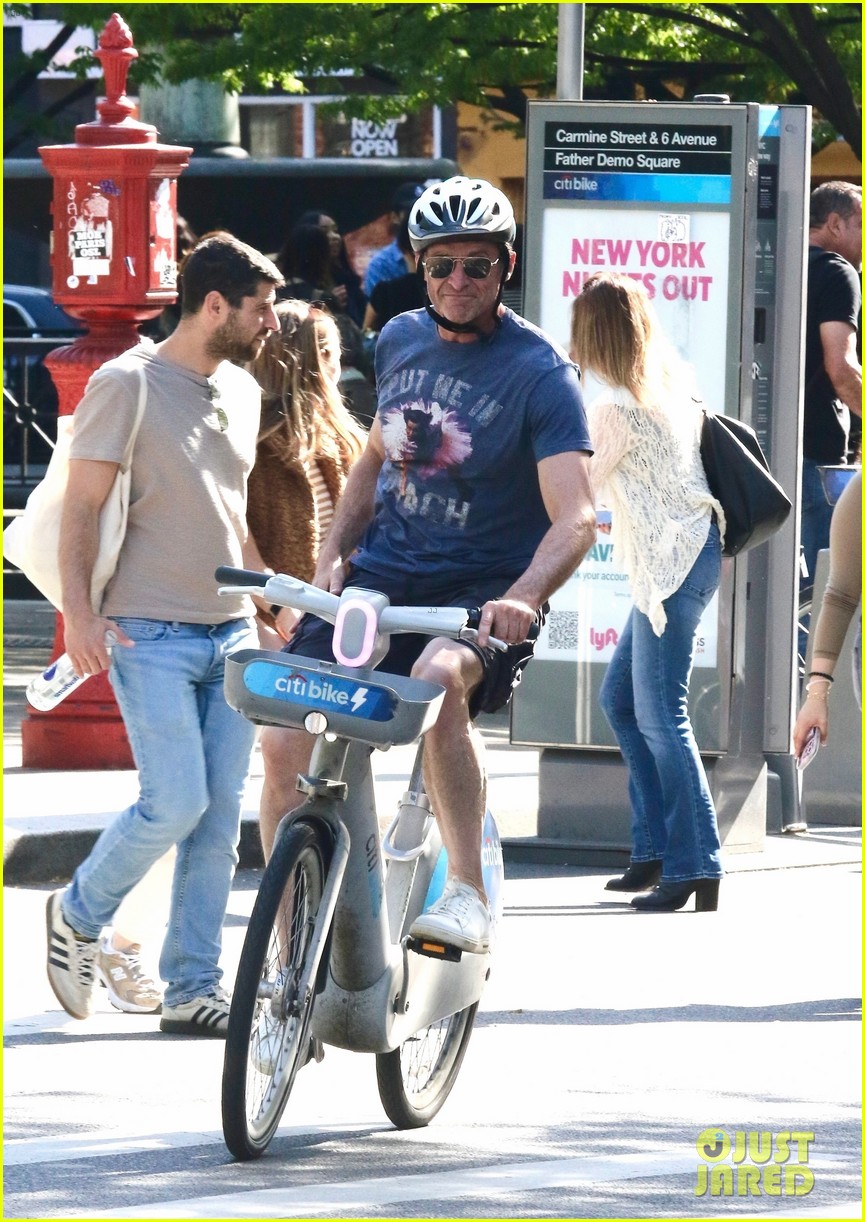 Hugh Jackman Spotted Looking Buff While Heading to Work for His New Off ...