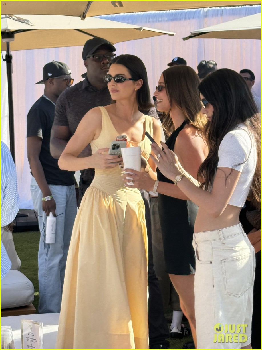 Kendall Jenner & Hailey Bieber Promote Their Brands at Coachella 2025: Photo 5145275 | Coachella ...