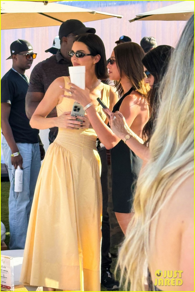 Kendall Jenner & Hailey Bieber Promote Their Brands at Coachella 2025: Photo 5145297 | Coachella ...