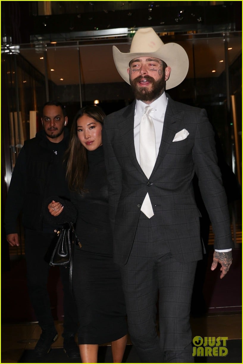 Post Malone & New Girlfriend Christy Lee Hold Hands on Date Night in ...