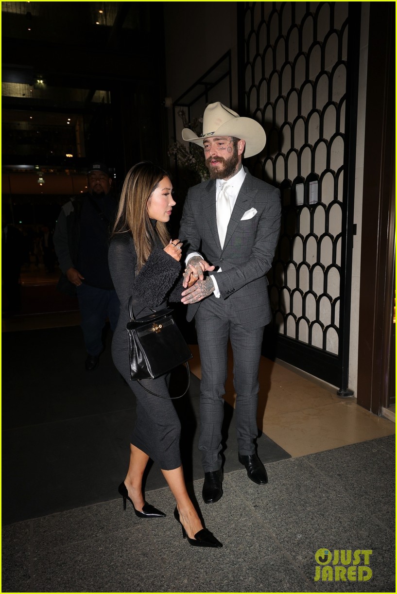 Post Malone & New Girlfriend Christy Lee Hold Hands on Date Night in ...