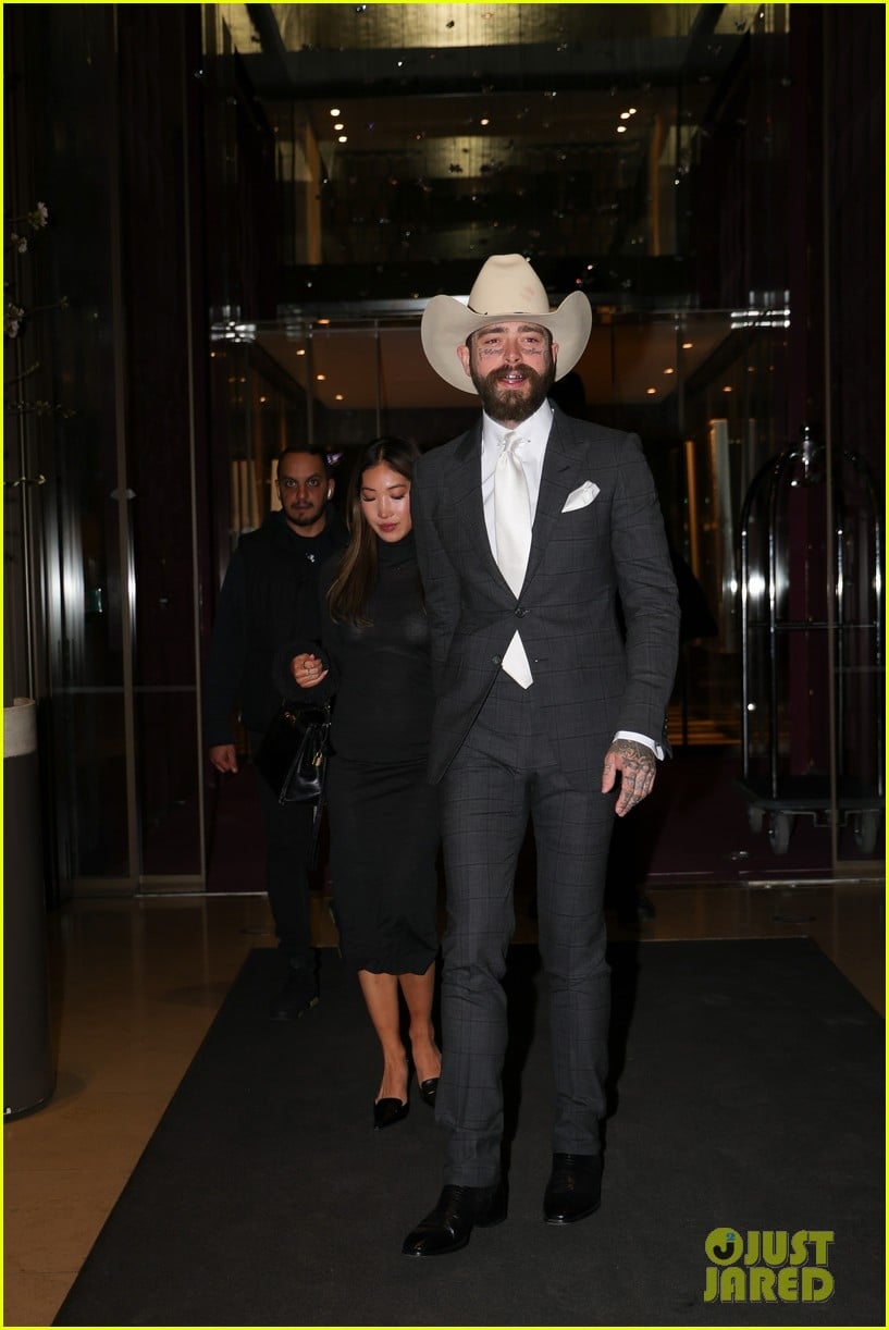 Post Malone & New Girlfriend Christy Lee Hold Hands on Date Night in ...