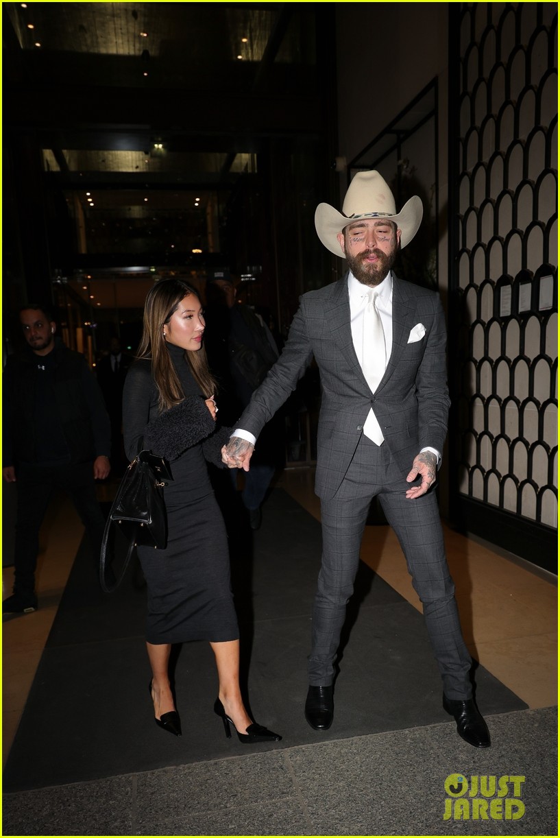 Post Malone & New Girlfriend Christy Lee Hold Hands on Date Night in ...