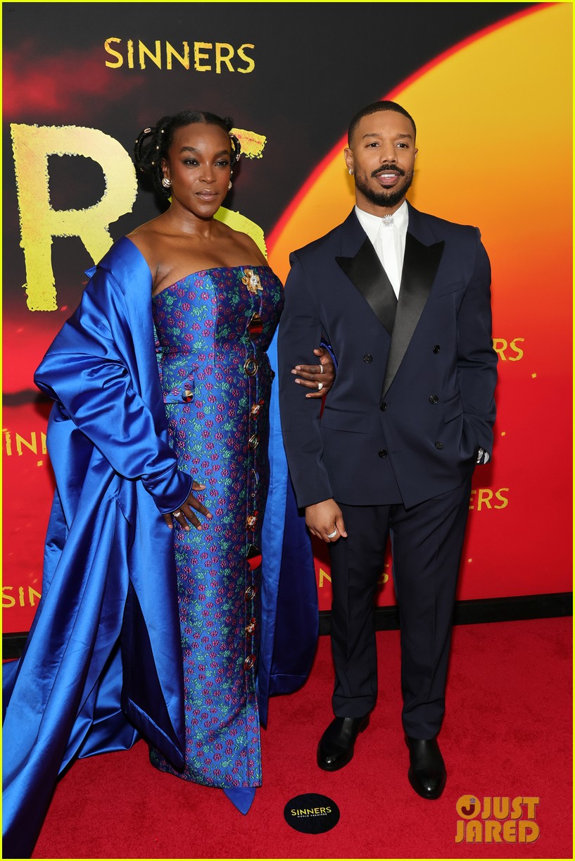 Michael B. Jordan... and Michael B. Jordan Walk Red Carpet Together at 'Sinners' NYC Premiere to ...
