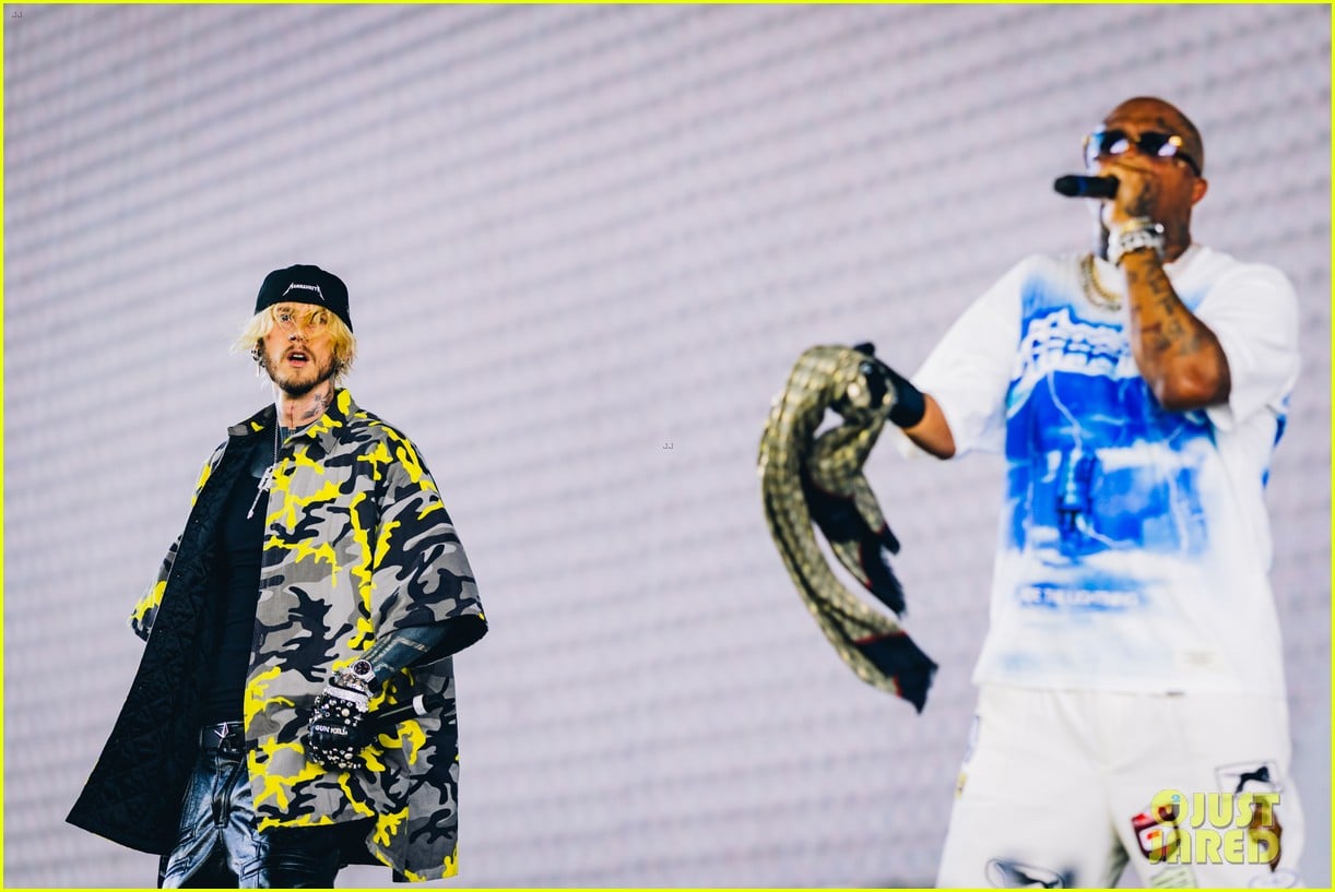 Machine Gun Kelly Makes Surprise Appearance at Coachella 2025 After ...